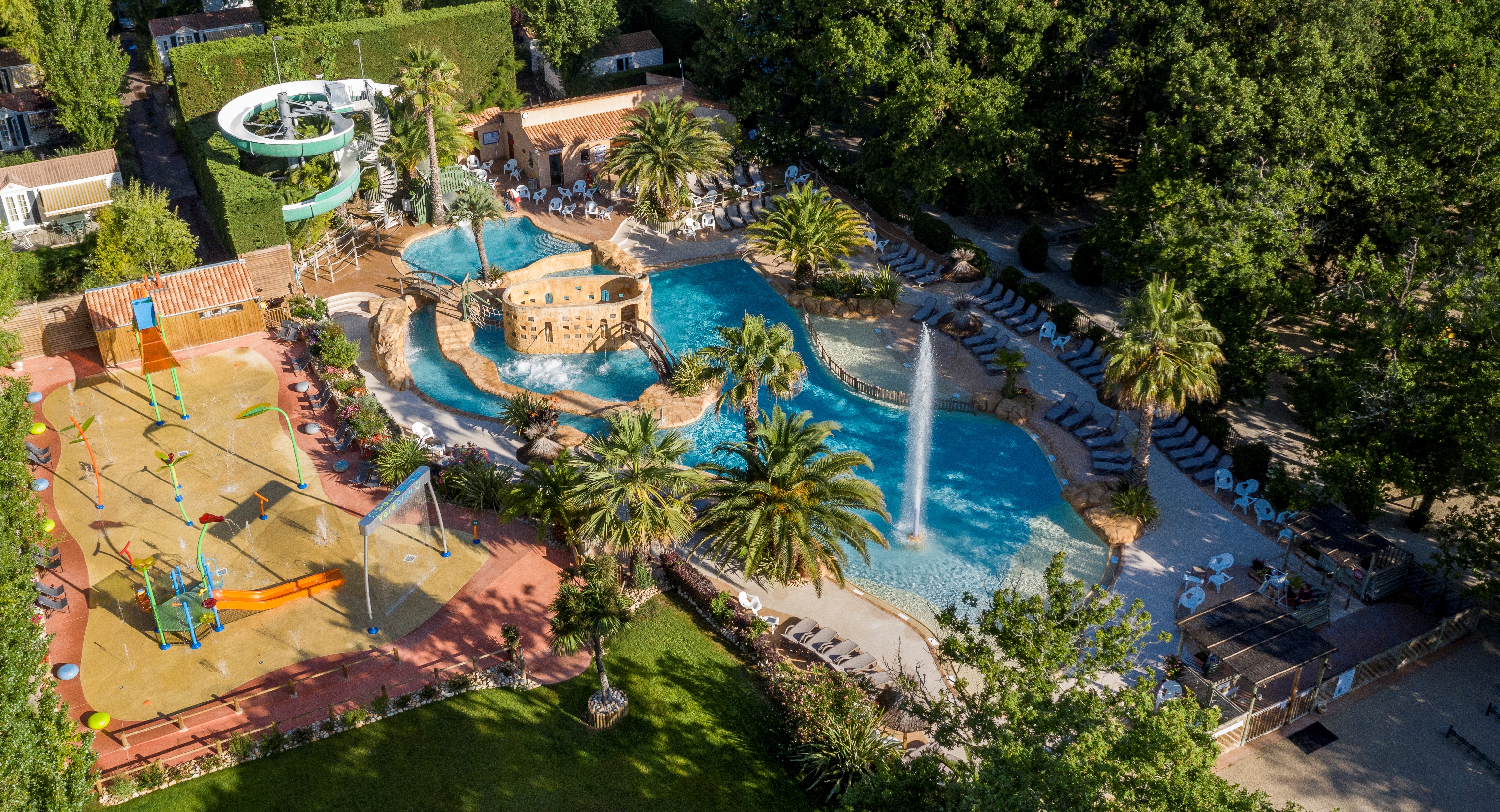 Parc aquatique | Camping Verébleu | 5 étoiles sur l’île d’Oléron